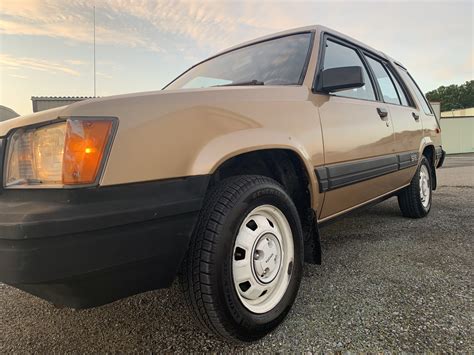 No Reserve 1985 Toyota Tercel Sr5 4wd 6 Speed For Sale On Bat Auctions