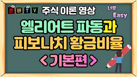 엘리어트 파동이론의 기본과 피보나치 수열 황금비율을 배워보자 안보면 후회함 Youtube