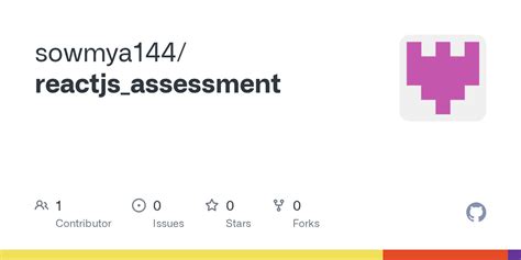 Github Sowmya144reactjsassessment