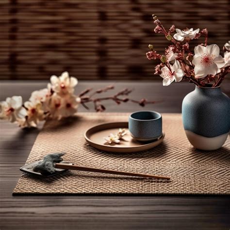 Premium Ai Image Table Linen