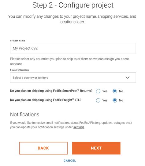 Fedex How To Get The Rest Api Key