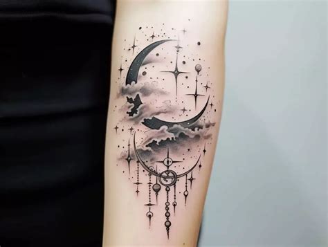 Lunar Mystique Unveiling The Meaning Of Moon Tattoos Moon Tattoo