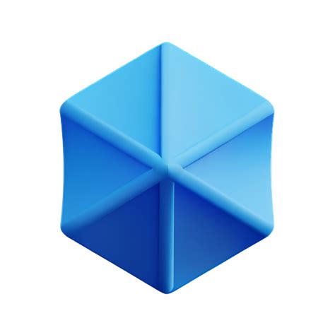 hexagon 3d rendering icon illustration 28611104 png