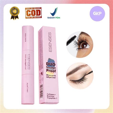 Jual Esenses Duo Smudge Proof Mascara Dan Eyeliner Shopee Indonesia