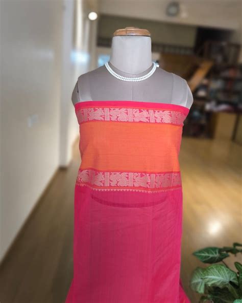 Kanchi Cotton Stripe Design Pink The Magic Room