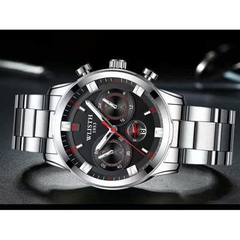 Wlisth Men's Watch Fashion Stainless Steel Quartz Watch @ Best Price ...