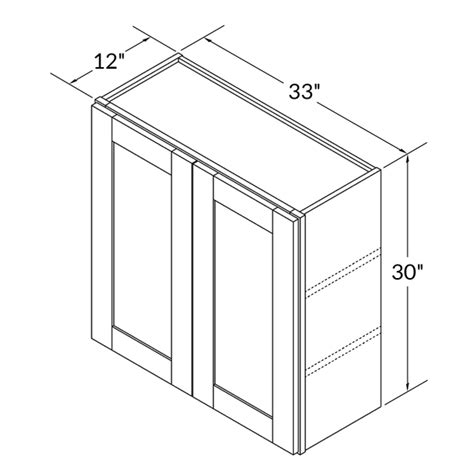 Transform Your Kitchen With W3330 Newport Wall Cabinet