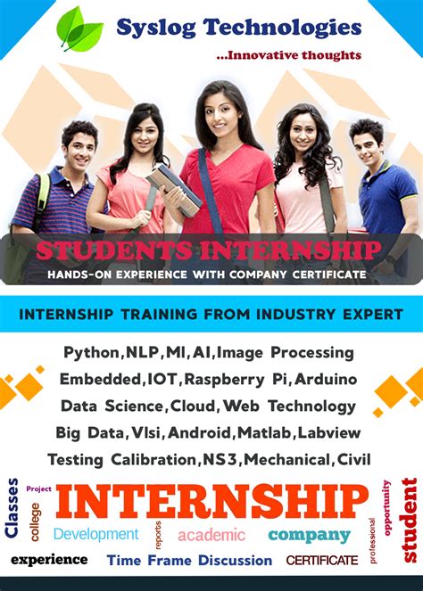 Project Training And Internship Syslog Technologies