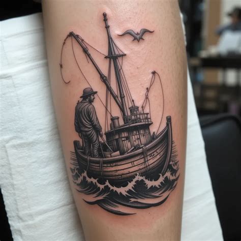 26 Fisherman Tattoos That Capture The Spirit Of The Sea