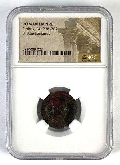 Ngc Ancients Graded Roman Empire Probus Coin Matthew Bullock Auctioneers