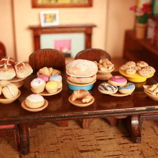 Miniature Food From Salt Dough For Dollhouse Salt Dough Play Food