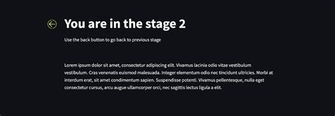 Back Button In Header Using Streamlit Streamlit