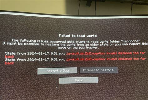 How Do I Fix This [java] Editon 1 20 4 R Minecrafthelp