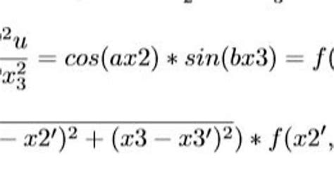 Solving The Two Dimensional Poisson Equation Using Greens Functions