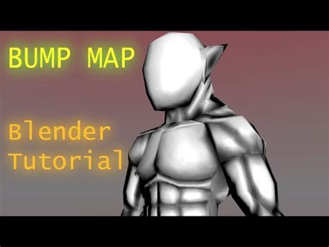 Blender Bump Map Tutorial Adding Detail Using Textures YouTube