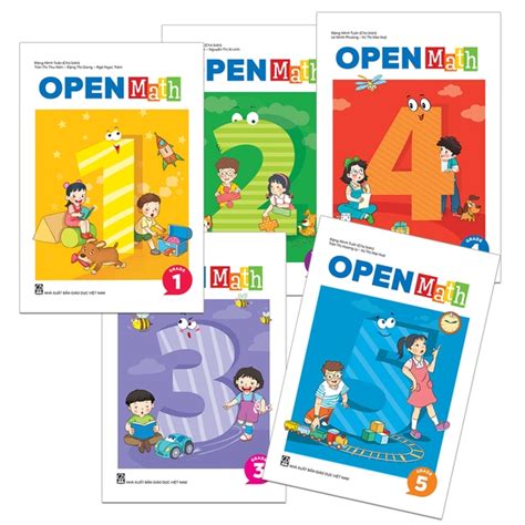 Bộ Sách Toán Tiếng Anh Openmath 5 Cuốn