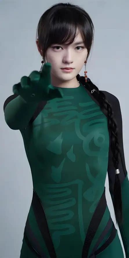 文琪手机壁纸｜陈朵背景图片 酷炫造型「哲风壁纸」