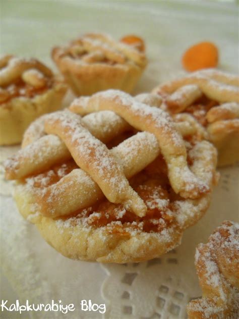 Kalpkurabiye Kayısılı Mini Turta