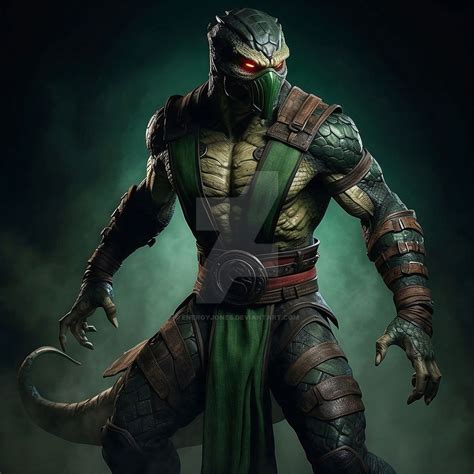Reptile Mortal Kombat By Energyjones On Deviantart