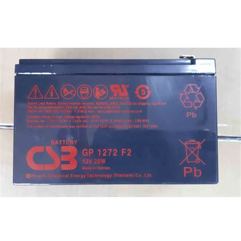 Battery CSB GP1272F2 12V-7.2ah