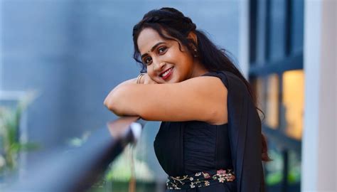 Lasya Manjunath Looks Beautiful In This Dress Telugu Bullet