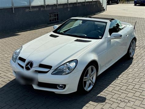 Sehr Gepflegter Mercedes Slk 200 R171 Cabrio Sommerwagen In
