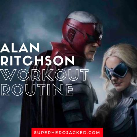 Alan Ritchson Workout Routine And Diet Plan Celebrity Workout Routine