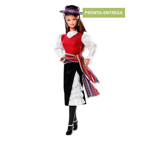 Boneca Barbie Collector Dotw Passaport Chile Mattel Doll Collector