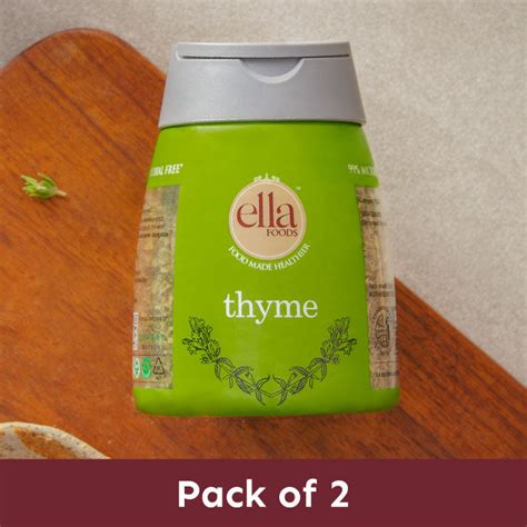 Ella Foods Thyme Pack Of 2 40g X 2 Ellafoods
