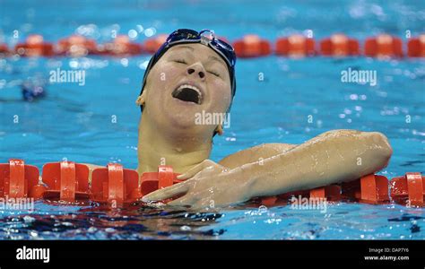 Swimmer Elisabeth Beisel Of Usa Celebrates After Winning The 400m Individual Medley Final At The