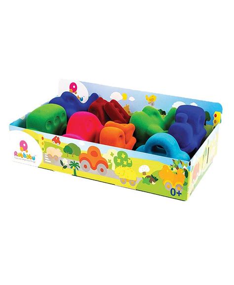 Rubbabu Little Vehicle Asssortment Tray Macys