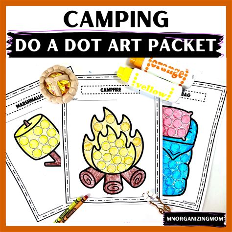 Camping Do A Dot Made By Teachers