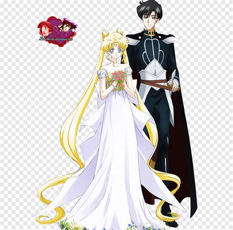 Sailor Moon And Tuxedo Mask Wedding Manga