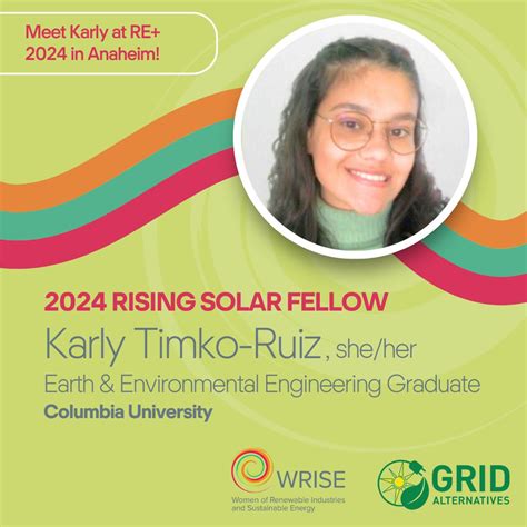 ☀️meet Karly Timko Ruiz She Her One Of Our Incredible 2024 Rising Solar Fellows Karly