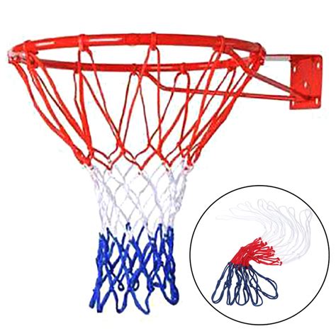 Aro Basketball De Ferro Com Rede Para Cestas De Basquete Treinar Ou Jogar Basquetebol Shopee