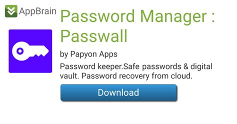 Password Manager Passwall For Android Free App Download