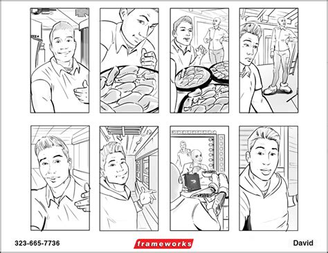 David Storyboard Artists Story Boards Art Storyboards Story