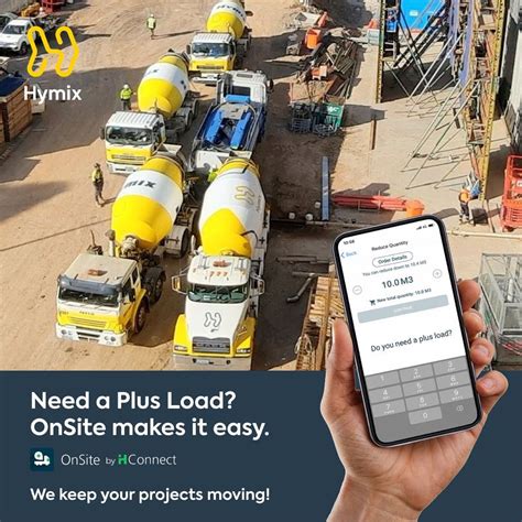 Hymix Concrete Concreteconstruction Digitalsolutions Onsite