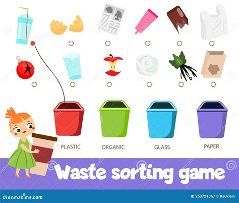 garbage sorting and recycle background with color trash bins reduce reuse recycle slogan