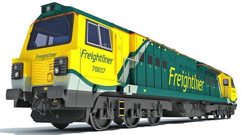 British Rail Class 70 Powerhaul Locomotive 3d Model Cgtrader