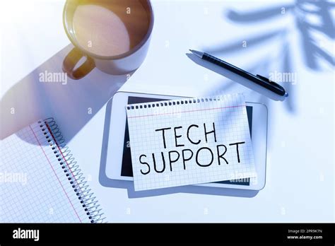 Text Caption Presenting Tech Support Business Showcase Assisting Individuals Who Are Having