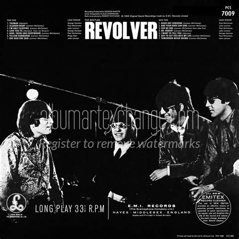 Beatles Revolver Cover