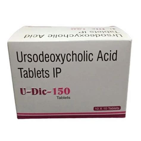 Ursodeoxycholic Acid Tablets, 150 mg at ₹ 350/box in Mumbai | ID ...