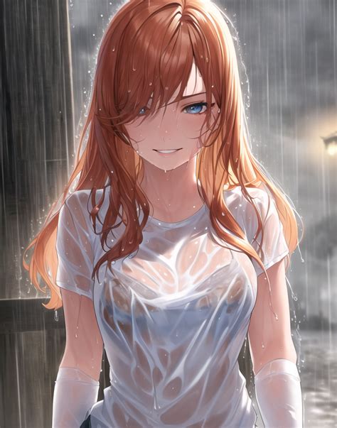 The Girl Got Wet In The Rain Ai Art By Ilmeks On Deviantart