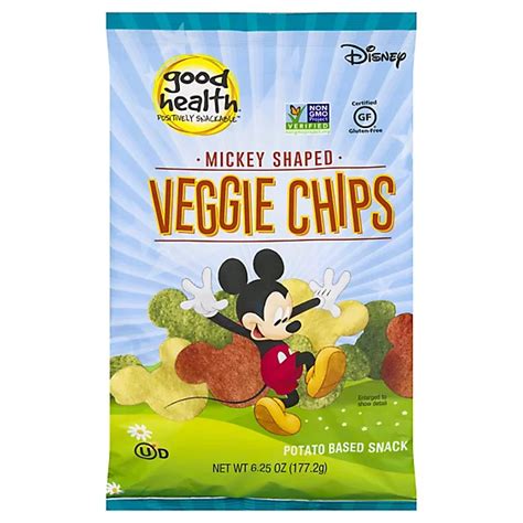 Good Health Veggie Chips Mickey Shaped Fig App