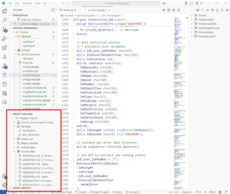 Vscode Ibm I Extension Project Explorer Nick Litten Ibm I As400