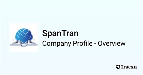 Spantran 2025 Company Profile And Competitors Tracxn
