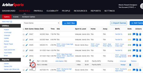 Setting Up Self Assign Assigner Arbitersports