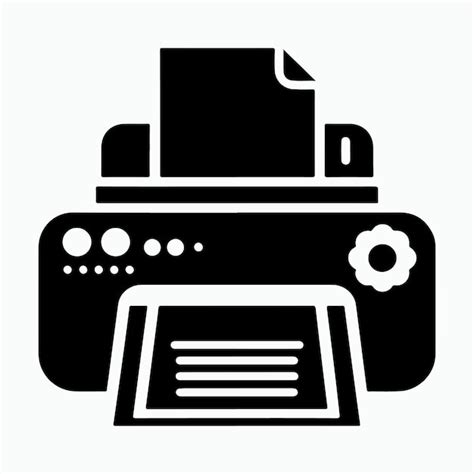 Printer Illustration Premium Ai Generated Vector