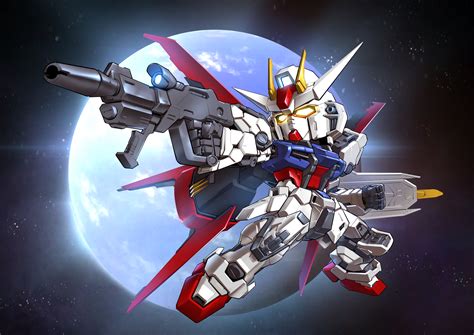 Gat X105 Strike Gundam Mobile Suit Gundam Seed Hd Wallpaper By